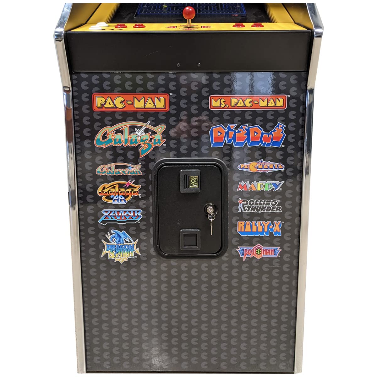 Pac Man Arcade Party 13 Games Full Size Cabinet Home Edition 26" Monitor Ms. Pac Man Galaga