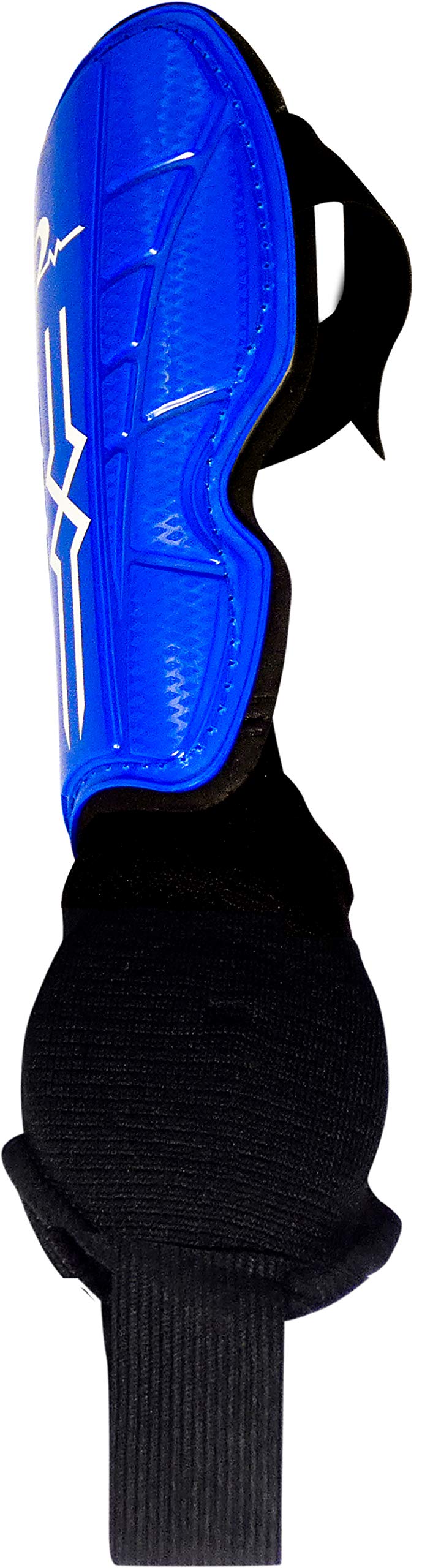 Kids Shin Guard XS Size fits Most Kids Ages 3-5 (Blue)