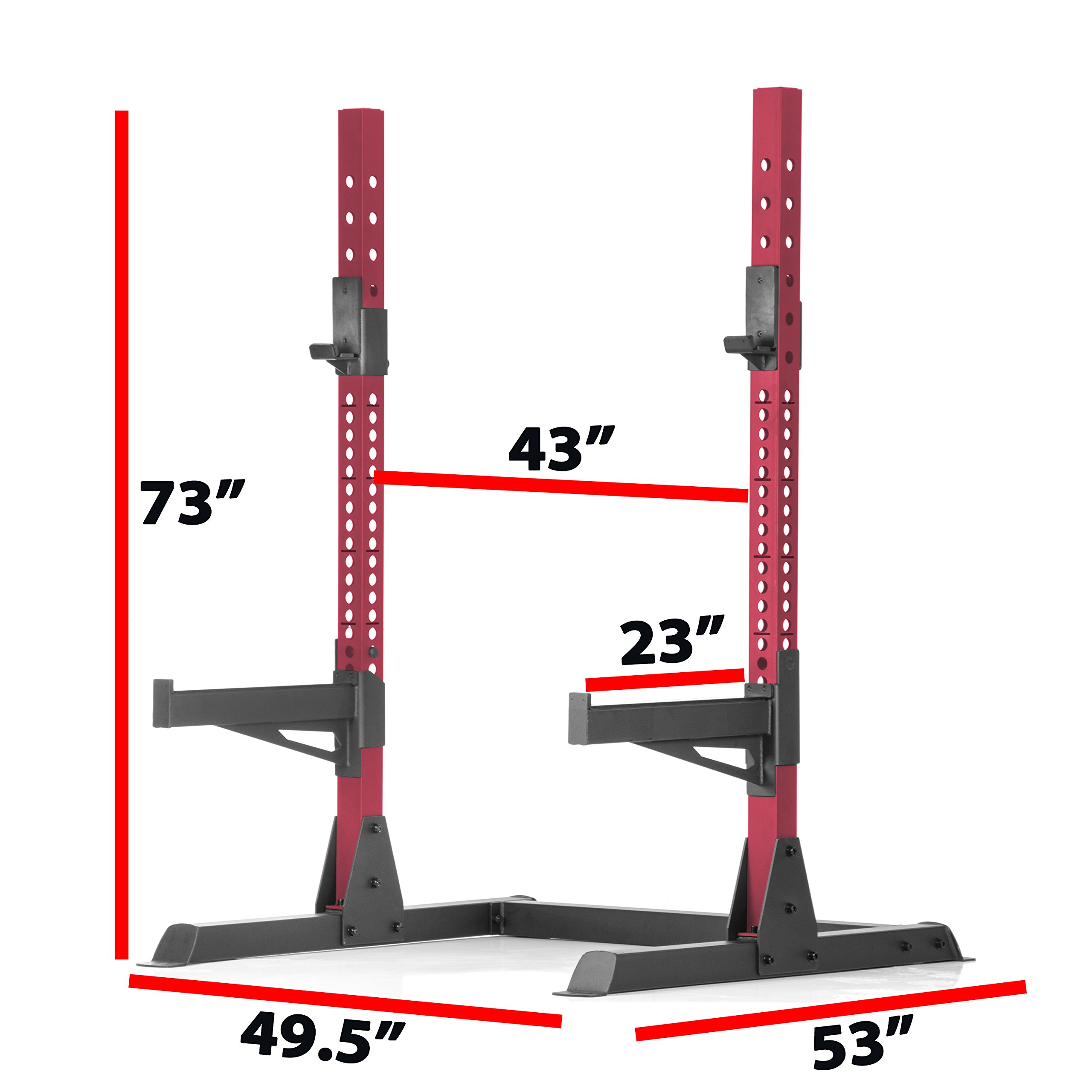 XMark POWER PACKAGE, Multi-Function Adjustable Squat Rack, Olympic Weight Tree with Olympic Bar Storage, FID Adjustable Weight Bench, CROWBAR Olympic Barbell, and TEXAS STAR 365 lb Olympic Weight Set