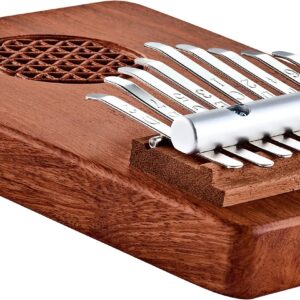 Kalimba Thumb Piano, 10 Keys — Includes Tuning Hammer and Case — For Meditation, ASMR, Sound Therapy and Yoga, 2-YEAR WARRANTY