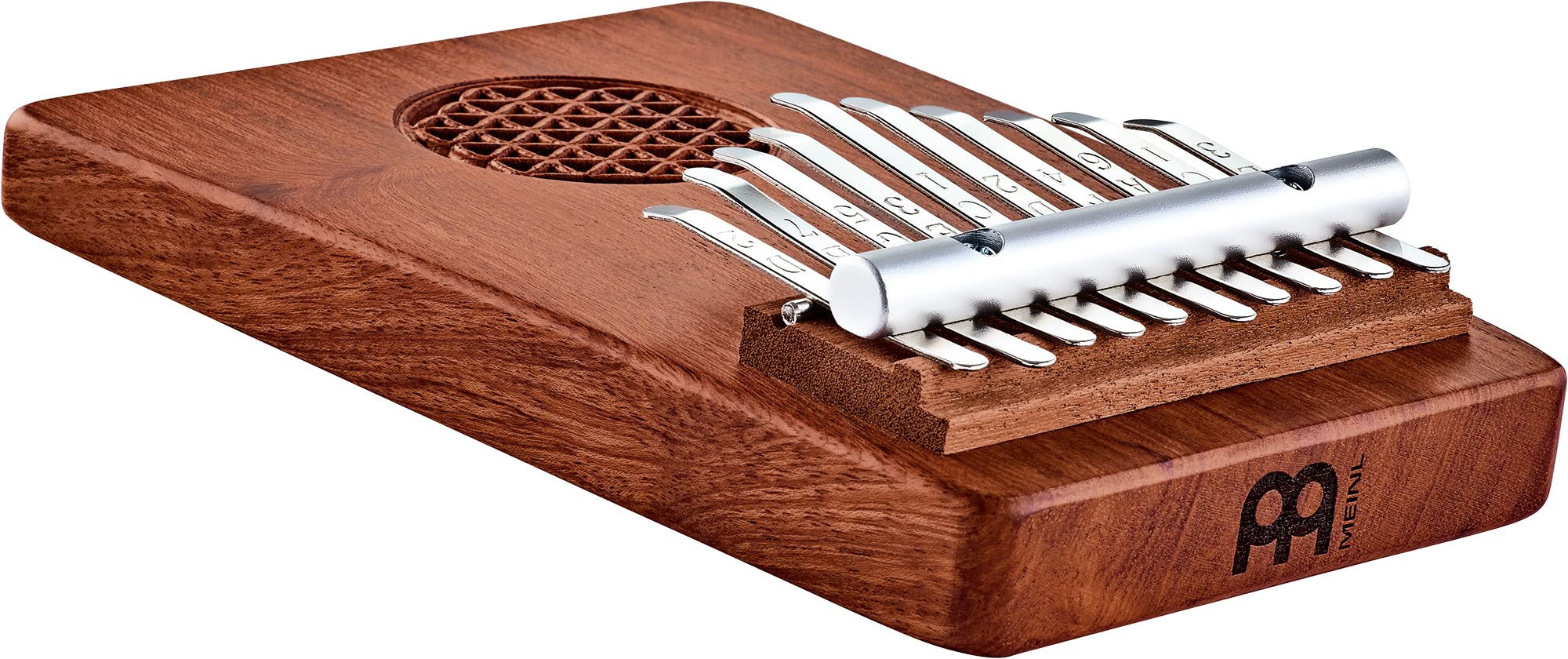 Kalimba Thumb Piano, 10 Keys — Includes Tuning Hammer and Case — For Meditation, ASMR, Sound Therapy and Yoga, 2-YEAR WARRANTY