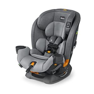 chicco onefit™ cleartex® slim all-in-one car seat, rear-facing seat for infants 5-40 lbs., forward-facing car seat 25-65 lbs., booster 40-100 lbs., convertible car seat | drift/grey