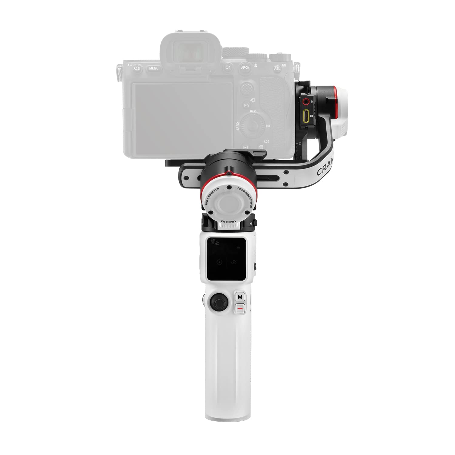 Zhi yun Crane M3 Pro Handheld 3-Axis Gimbal with Shotgun Mic & Expansion Base All in One Stabilizer for Mirrorless Camera Smartphone Action Camera