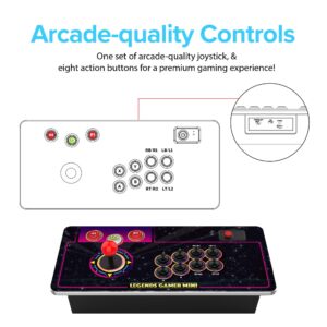 legends gamer mini, table top arcade game machine, home arcade, classic retro video games, 100 licensed arcade & console games, includes action fighting puzzle sports & more, wifi connectivity