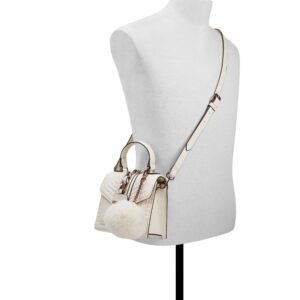 ALDO Women's Mini Jerilini Top Handle Bag, Bone Multi