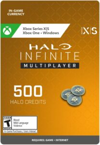 halo infinite – 500 halo credits – xbox series x|s, xbox one, windows [digital code]