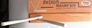 medium sharp knife sharpener kit vintage