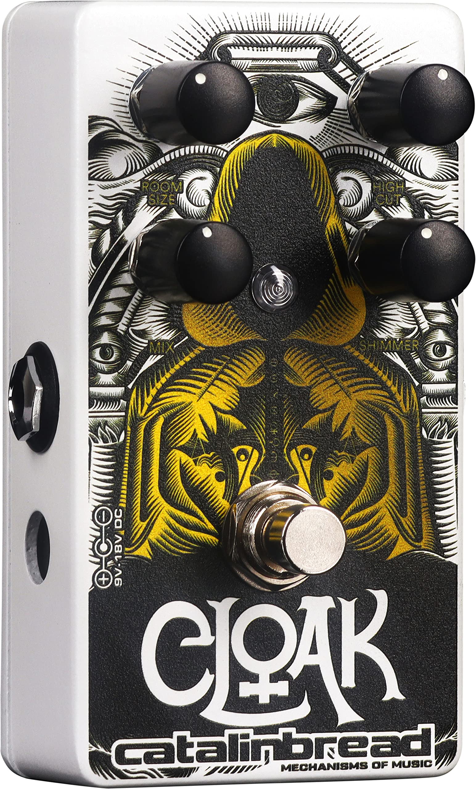 Catalinbread Cloak Reverb and Shimmer Pedal, Multi (853710004789)