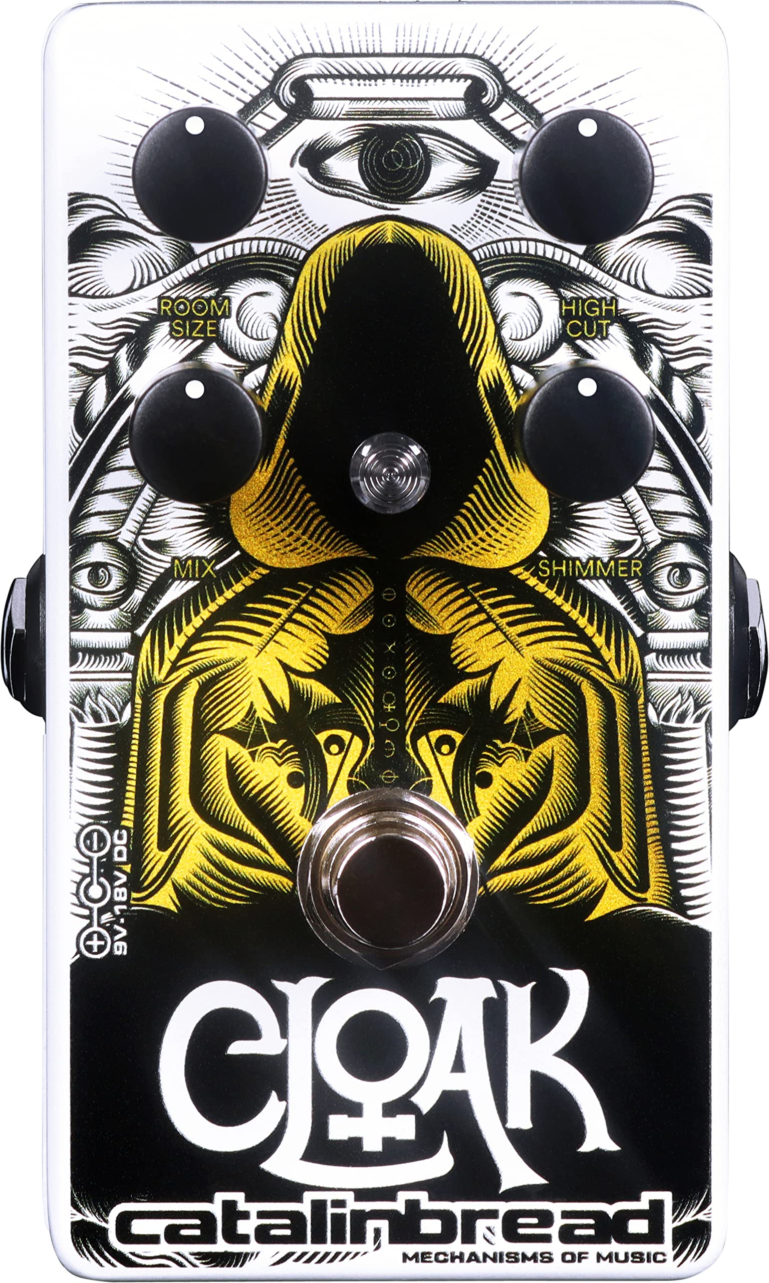 Catalinbread Cloak Reverb and Shimmer Pedal, Multi (853710004789)