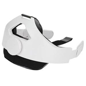 ciciglow adjustable head strap replacement for oculus quest 2,reduce pressure headband elite strap with comfort foam cushion design,balance weight