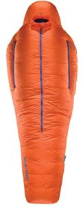 therm-a-rest polar ranger -20f/-30c down expedition sleeping bag, regular, flame