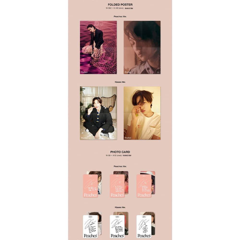 Dreamus EXO KAI Peaches Mini Album Vol.2 Incl. Folded Poster Photobook A ver SMK1323 0