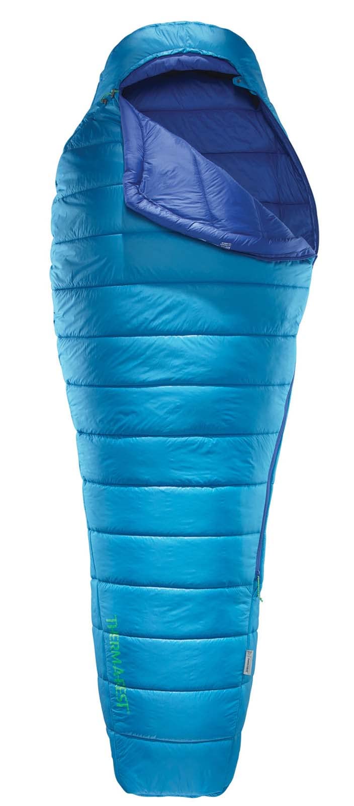 Therm-a-Rest Space Cowboy 45F/7C Synthetic Mummy Sleeping Bag, Regular, Celestial