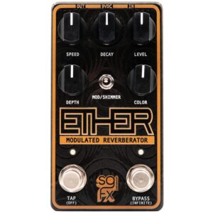 solidgold fx solidgoldfx ether modulated reverberater pedal