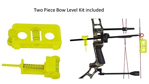 Sierra Archery - Next Level Bow Vise for DIY Archery Mechanics | Includes 2 Piece Bow Level Kit | for Bow Tuning, Set Up, and Repairs | 3 Axis Adjustments | Mounts to Workbench