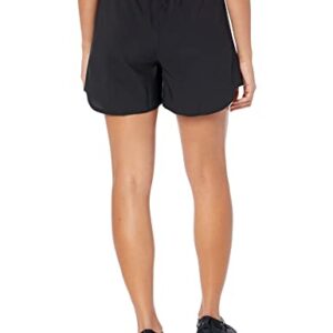 Under Armour Womens 2n1 Softball Short 22, (001) Black/Black/Pitch Gray, Small