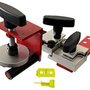 Sierra Archery - Next Level Bow Vise for DIY Archery Mechanics | Includes 2 Piece Bow Level Kit | for Bow Tuning, Set Up, and Repairs | 3 Axis Adjustments | Mounts to Workbench