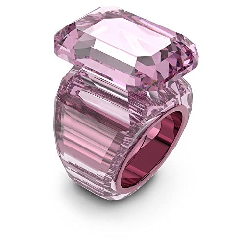 SWAROVSKI Lucent Cocktail Ring, Pink, Size 8