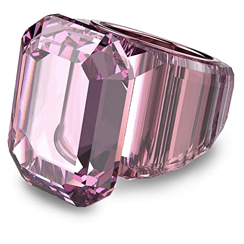 SWAROVSKI Lucent Cocktail Ring, Pink, Size 7