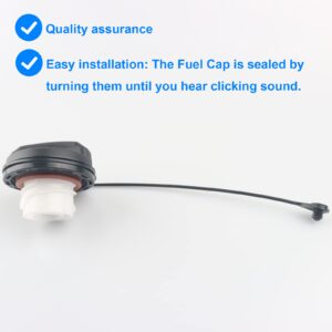 Gas Cap, Fuel Cap Replace FC1060, FC-1060 Compatible with Ford Mercury - 2005 2006 2007 Ford Escape, 2005 2006 2007 Ford Focus, 2005 2006 2007 Mercury Mariner