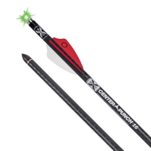 tenpoint 16-inch evo-x alpha-blaze lighted carbon crossbow arrows (3-pack)