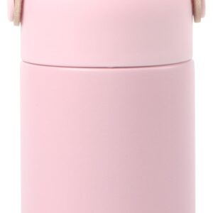 Yerbam 5.5oz Mini Tumbler Stainless Steel Vacuum Insulated Water Bottle Double Wall Thermos Flask Small Size BPA Free Leakproof (brink pink)