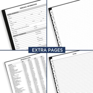 AT-A-GLANCE 2022-2023 Planner, Weekly & Monthly Academic Appointment Book, 9" x 11", Large, Move-A-Page, Black (70957E05)