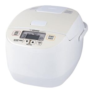 zojirushi nl-dcc18cp micom rice cooker and warmer (pearl beige, 10 cups)