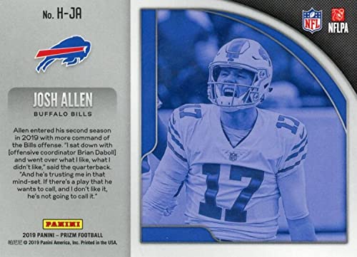 2019 PANINI PRIZM HYPE #8 JOSH ALLEN BILLS FOOTBALL NFL