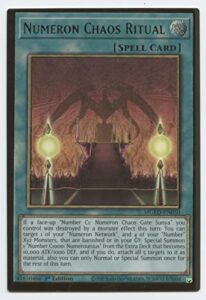 numeron chaos ritual - mged-en050 - premium gold rare - 1st edition