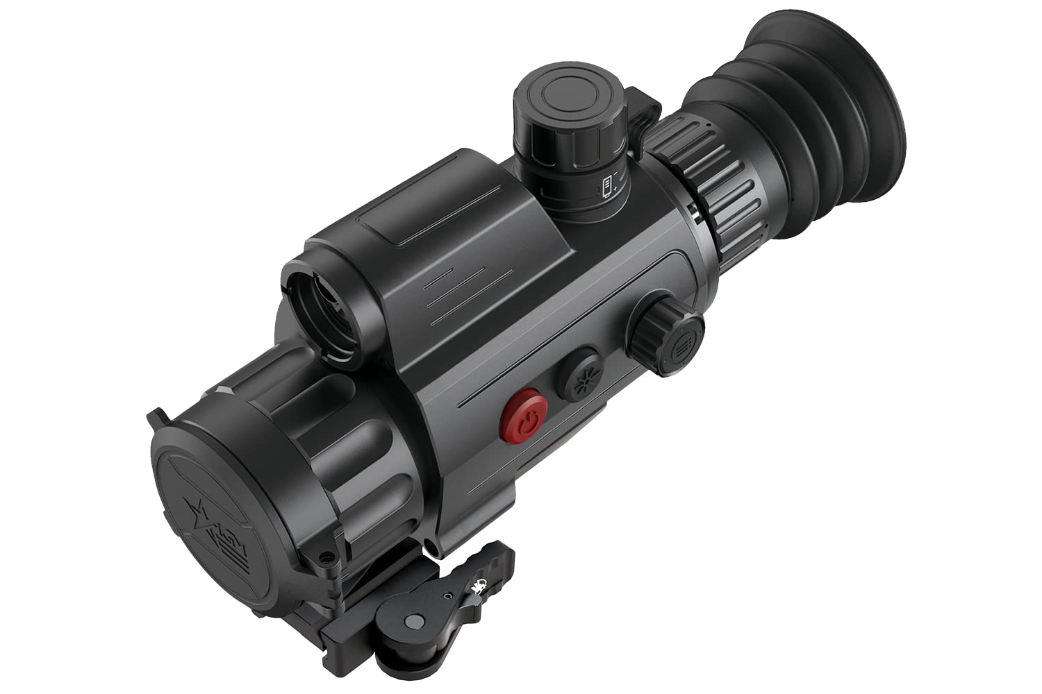 AGM Global Vision Varmint LRF TS35-640 Thermal Imaging Rifle Scope with Laser Range Finder, 12um, 640x512 (50 Hz), 35mm Lens.,Black