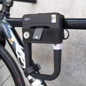 ULAC U Hold+ Universal Bike U Lock Holder, D Lock Holder, Lock Mount - L (145mm)