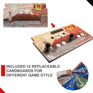 NES Fighting Stick for Arcade1Up Cabinet, Play Classic NES Games on the Cabinet, Plug your NES Cartridge and Play, Work as a NES console, Modded Joysticks Specially Designed for Arcade1Up