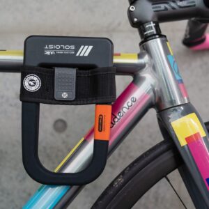 ULAC U Hold+ Universal Bike U Lock Holder, D Lock Holder, Lock Mount - L (145mm)