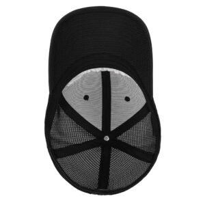 TaylorMade Golf Standard Tour Cage Hat, Black, Small/Medium