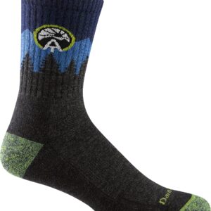 Darn Tough Vermont ATC Micro Crew Cushion Socks Eclipse MD (US 8-9.5)