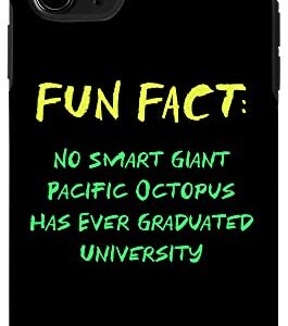 iPhone 11 Pro Max No Giant Octopus Graduated Uni Funny Animal Pun Humor Case