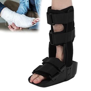 air walker boot short fracture walker boot, light air ankle walker brace support protective walker boot cast ideal for ankle foot fractures, sprains, injuries, protection, recovery, rehab (s)