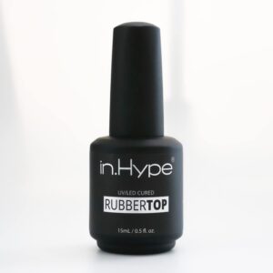 in.hype gel top coat uv/led cured (rubber top)