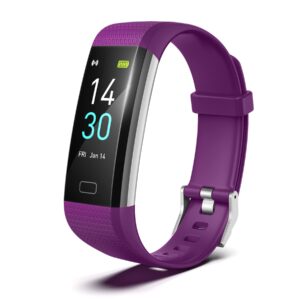 threesheep fitness tracker for men and women,fitness watch waterproof with activity tracker and sleep monitor,smart watch for android and ios phones(purple)……