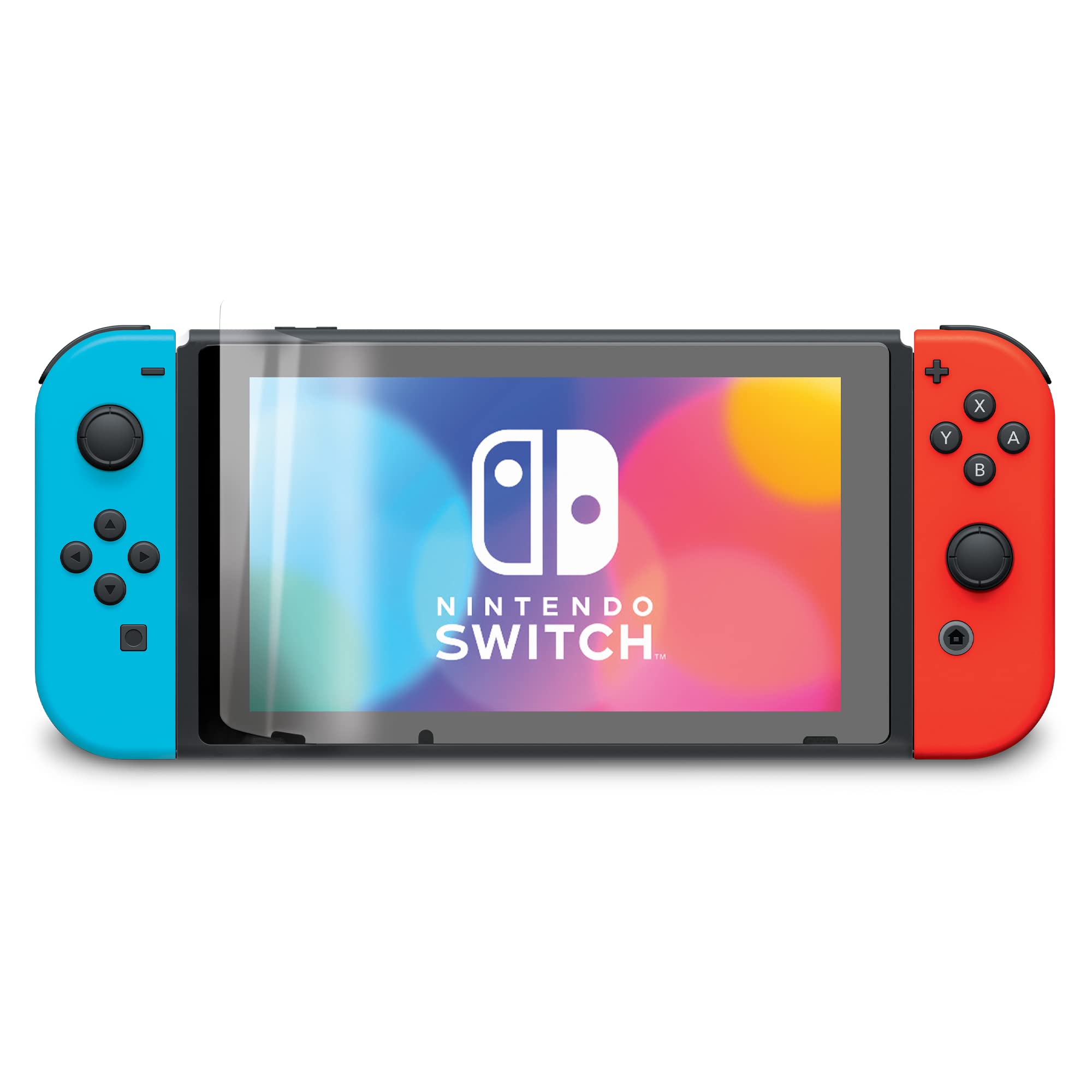 PDP Gaming Multi-Screen Protector Kit Licensed for Nintendo Switch and Nintendo Switch OLED: Includes 2 HD Screen Protectors, Cleaning Cloth, Applicator, Scratch-resistant Anti-fingerprint Durable