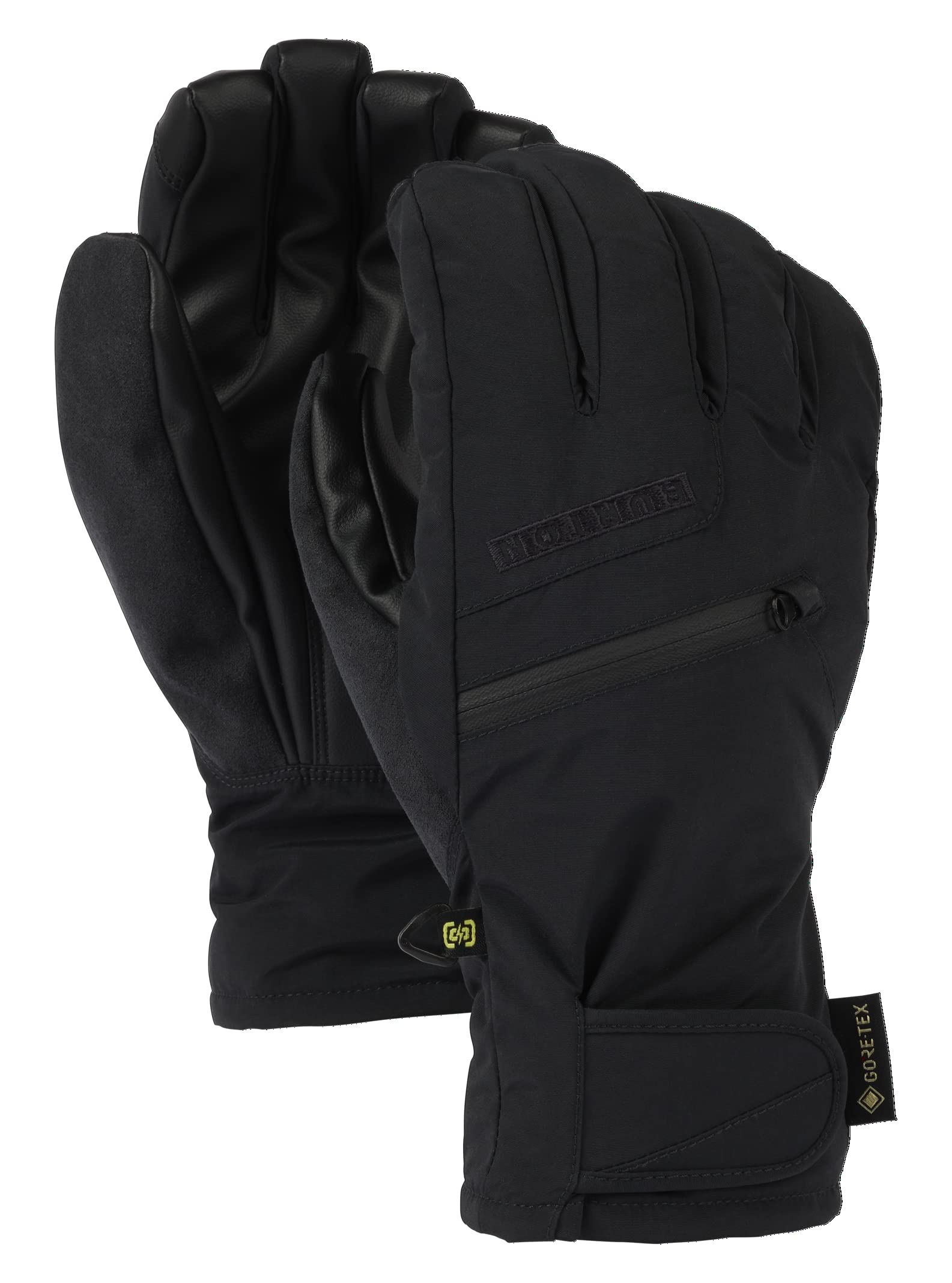 Burton Men's Gore-TEX Under Gloves, True Black, M