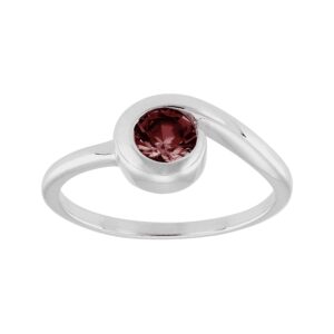 silpada 'another trip around the sun' natural garnet ring in sterling silver, size 7, size 7