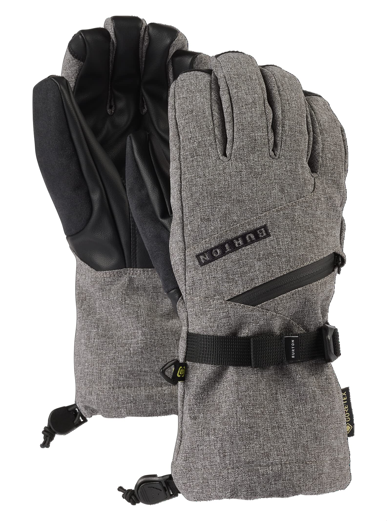 Burton Women's Gore-TEX Gloves, Gray Heather, L