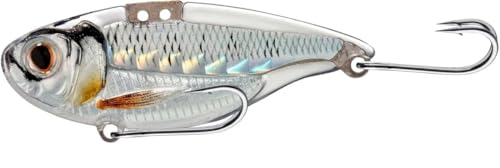 LIVE TARGET ICT Shad- Blade Bait, 2.25", 1/2 oz, Glow/Pearl