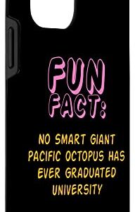 iPhone 12 mini No Giant Octopus Graduated Uni Funny Animal Pun Humor Case