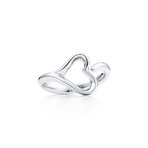 jewelrygift 925 sterling silver open heart ring simple and beautiful perfect for special occasion wear wedding gift for men and women ring size: 7