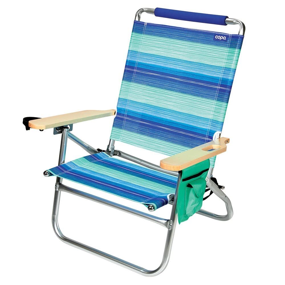 Copa Hi Back 13" Beach Chair (COLORS MAY VARY)