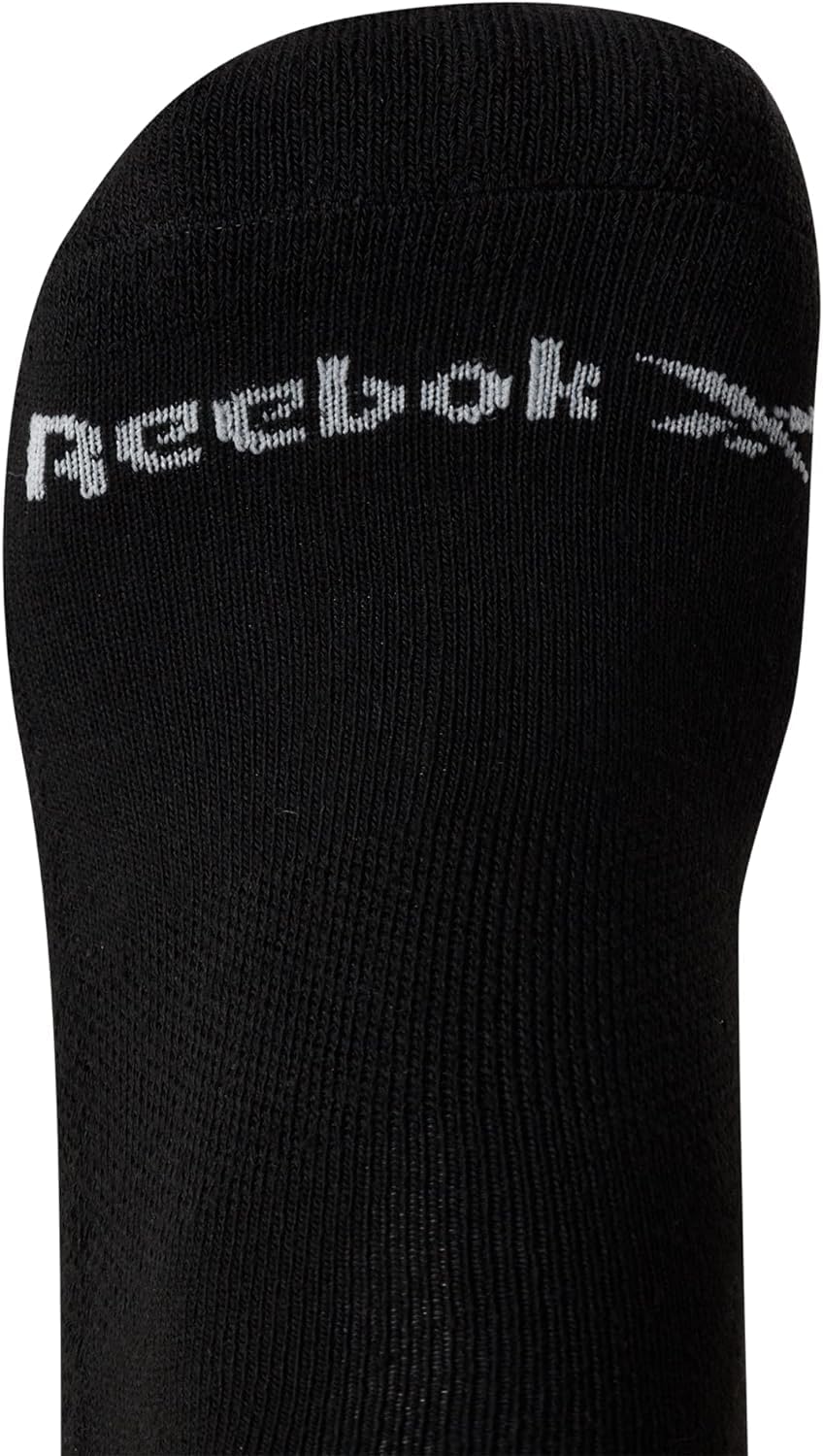 Reebok Men's Cushioned Comfort Athletic Performance High Crew Socks (5 Pack), Size 6-12.5, Charcoal Black