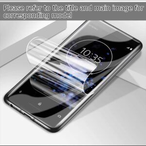 Puccy 3 Pack Screen Protector Film, compatible with Hisense A7 TPU Guard （ Not Tempered Glass Protectors ） new version